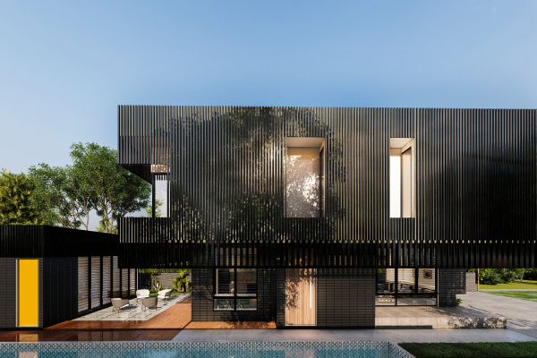 Front Elevation with ACP Sheets Manufacturer in India | Alurac